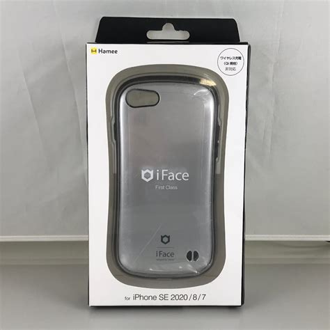 【未使用】hamee ハミィ Iphone Se 202087 ケース Iface First Class シルバー スマホケース