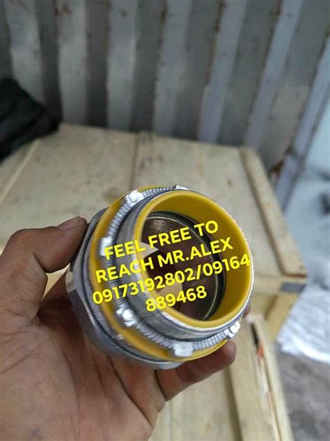 Liquid Tight Straight Connector Commercial And Industrial Construction