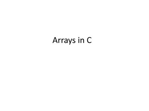 Solution Arrays In C Studypool