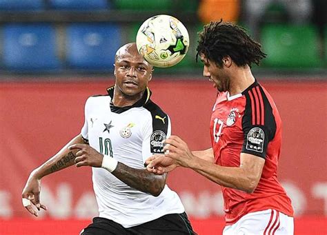 موعد مباراة مصر وغانا في كأس الأمم الإفريقية المصري اليوم