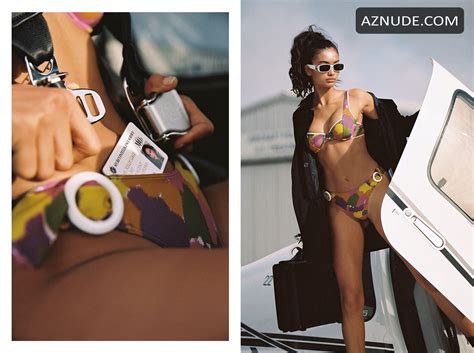 Kelly Gale Bare Boobs For A Bamba Swim Promotional Photoshoot Aznude