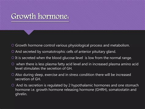 Hormonal Regulation Of Carbohydrate Metabolism Ppt