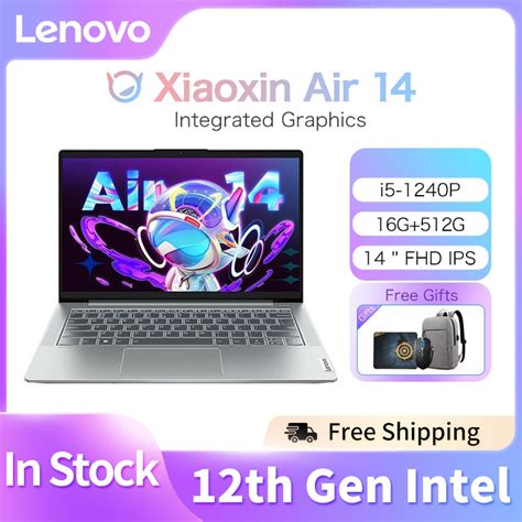Lenovo Xiaoxin Air 14 Slim Laptop Amd Ryzen R5 5500 16gb Ram 512gb Ssd
