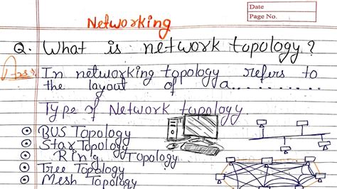 What Is Network Topology Type Of Network Topology Youtube