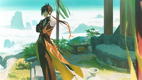 1920x1080 Resolution Zhongli 2022 Genshin Impact Art 1080p Laptop Full