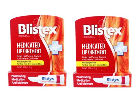 Blistex Medicated Lip Ointment For Dryness And Cold Sore Relief
