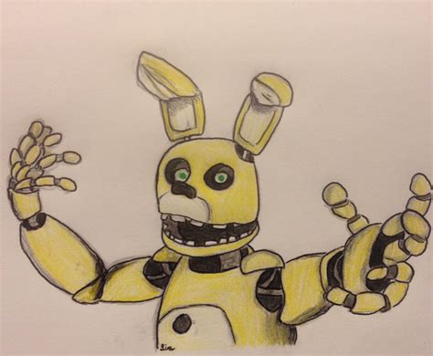 Spring Bonnie AKA Springtrap FNAF GUYS I FINALLY FINISHED THIS