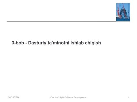 Ch3 Agile Sw Devpptx