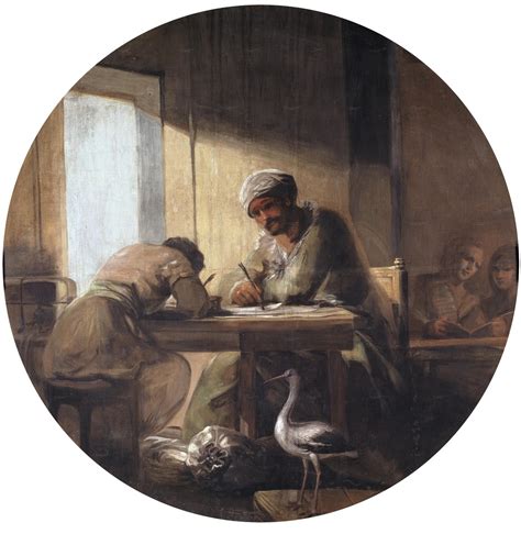 El Comercio Von Francisco De Goya Hochwertiger Kunstdruck