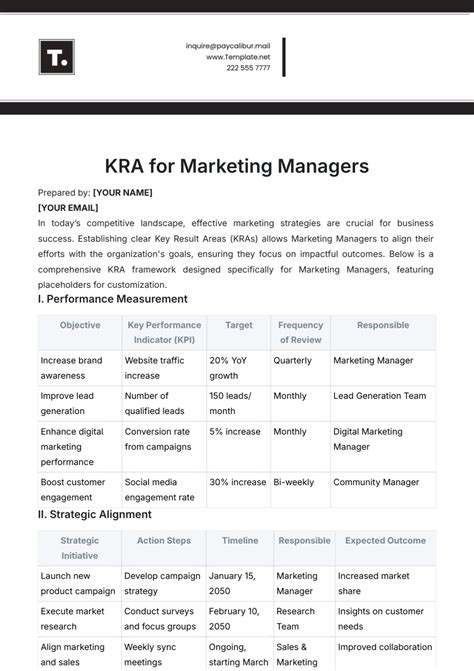 Free Kra Format Template To Edit Online