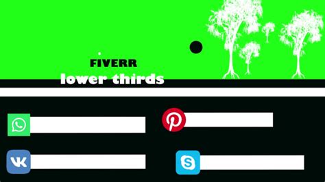 Do Social Media Lower Third By Alaerifaat Fiverr