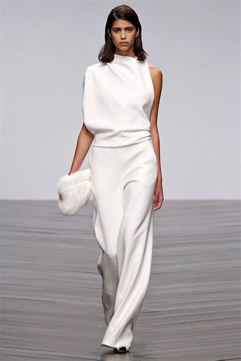 Slinky Outfit White Black Monochrome Monochromatic Celine Coat