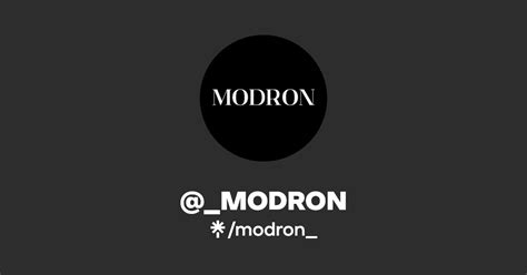 Modron Instagram Tiktok Linktree