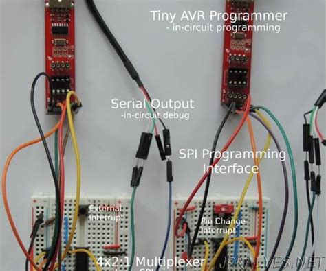 Attiny8485 Spi Interface Pin Reuse