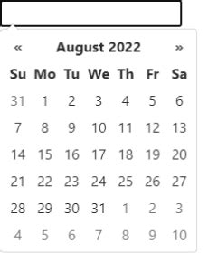 Top Free Bootstrap Datepicker Examples Codepen In Ui Lib