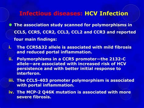 Ppt Role Of Chemokines Genetic Polymorphisms In Diseases Powerpoint