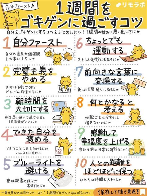 リモにゃん｜仕事術をゆるく図解🐱（remolabo）さん X イベント企画書 仕事 モチベーション 自己改善