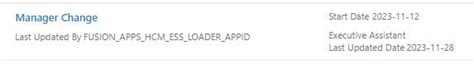 How Do I Identify Who Registered A Trans That Has Last Updated By Fusion Apps Hcm Ess Loader