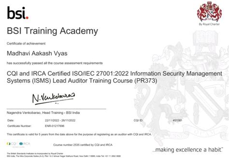 Madhavi Vyas On Linkedin Informationsecurity Isms Iso27001 Dataprivacy Leadauditor…
