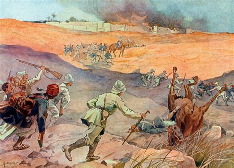 Conquest Of Dahomey Colonel Dodds Troops At The Gates Of Abomey