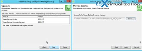 How To Upgrade To Veeam Backup And Replication V ESX Virtualization