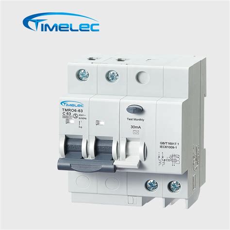 Residual Current Operated Circuit Breaker With Overcurrent Protection Rcbo Breaker Circuit