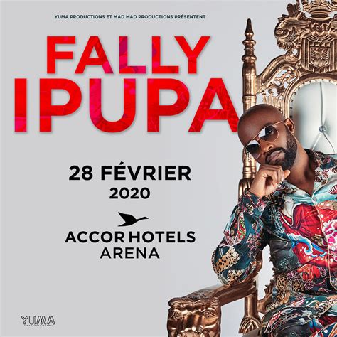 Fally Ipupa en concert à l AccorHotels Arena de Paris en 2020
