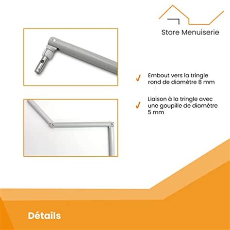 Grey Crank Handle For Crank Roller Shutters Length 340 Mm Colour Grey