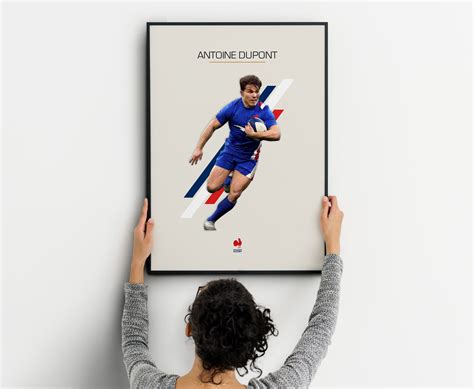 Antoine Dupont Poster T Idea Antoine Dupont France Rugby Poster