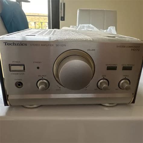 Amplificatore Technics Se Hd70 Non Funzionante Eur 3000 Picclick Fr