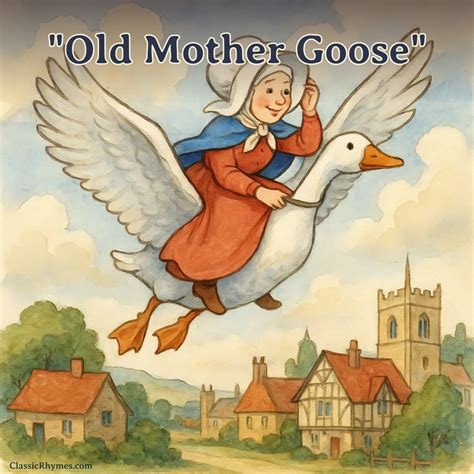 Old Mother Goose Lyrics Meaning And Printable Pdf Classic Rhymes