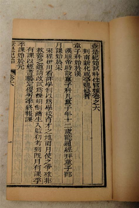 【图】【美品】清代精刻，初刻初印本【壹是纪始】原装一函22卷補遗一卷6厚册全本书系专门考证事物起源的工具型类书。因纪一事一物之原始，故名