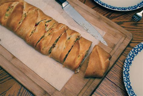 Broccoli Chicken Braid The Two Bite Club