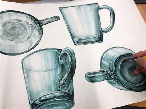 입시미술 홍쌤 On Instagram 유리컵 머그컵 개체표현 정시가 끝이 보인다~~좀만 더 힘내👏🏻 난 끝이 안보여😱 입시 선생님들 모두 힘내셔야죠~👊🏻