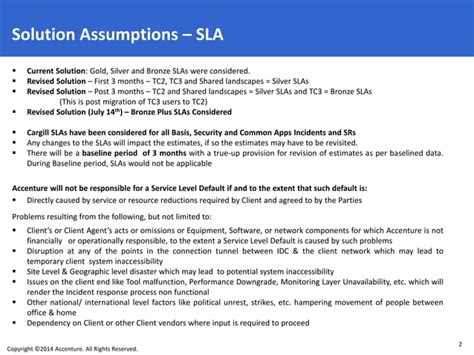 SAP Basis Project Assumption Presentations Pptx