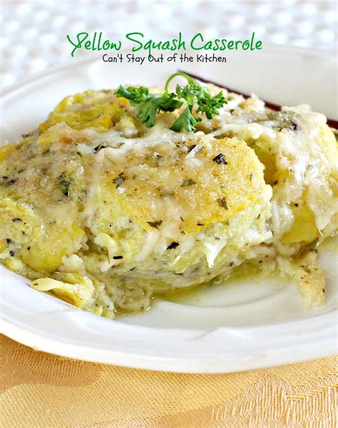 Yellow Squash Casserole Recipe Salad Side Dishes Yellow Squash
