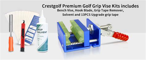 Golf Grip Repair Kit Drill Free And Drill Installation 13pcs Grip Tapes