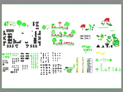 Tree Blocks In AutoCAD Download CAD Free 5 6 MB Bibliocad