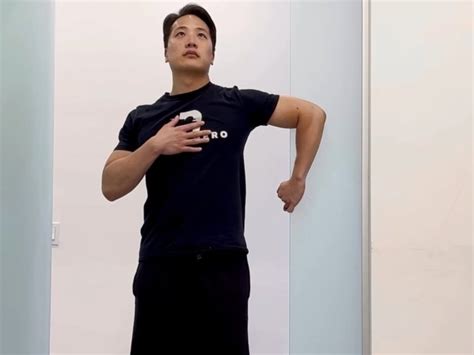 Doorway Shoulder Internal Rotation Stretch — Rehab Hero