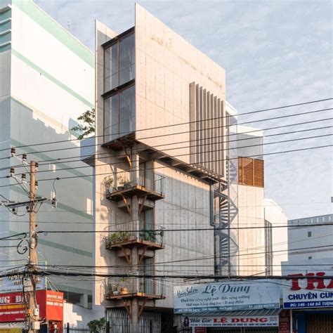 Skinny Vietnamese Hotel 2023 Top Residential Extensions Serrated