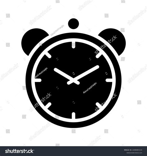 Clock Icon Trendy Flat Style Clock Stock Vector Royalty Free 2208483133 Shutterstock