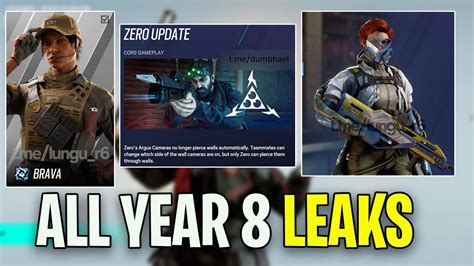 New Year 8 Rainbow Six Siege Leaks Operation Commanding Force