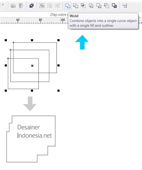 Menggabungkan Objek Di CorelDRAW Ilmu Photoshop Dan Coreldraw