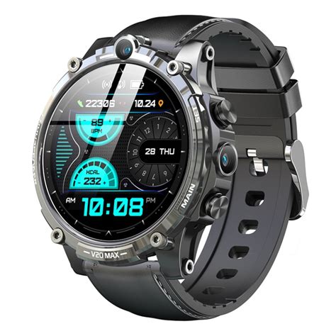 V20 16 Inch Wifi 4g Sim Card Dual Camera Smart Watch Memoryram 4gb