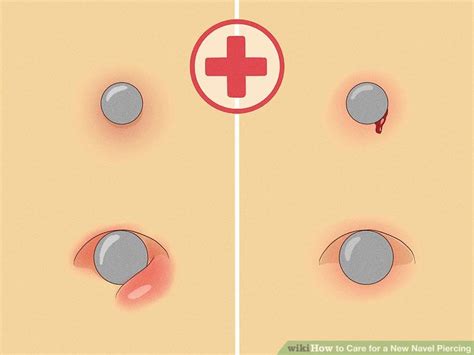 How To Care For A New Navel Piercing With Pictures Wikihow