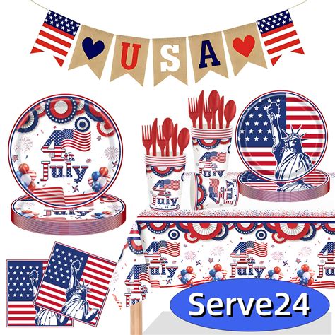 4th Of July Hanging Banners American Flag Banners Porch Sign