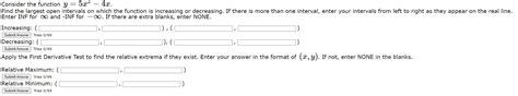 Solved Consider The Function Y 5x24x Ind The Largest Open Chegg