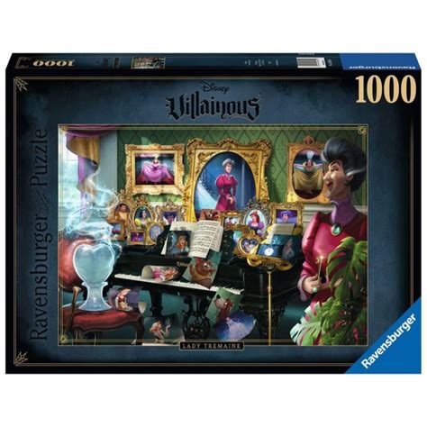 Ravensburger Puzzle Disney 1000 Piece Villainous Lady Tremaine Toys
