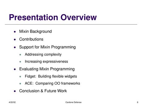 Ppt Language And Compiler Support For Mixin Programming Powerpoint