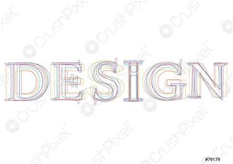 Vector Word Design Stock Vector 79179 Crushpixel